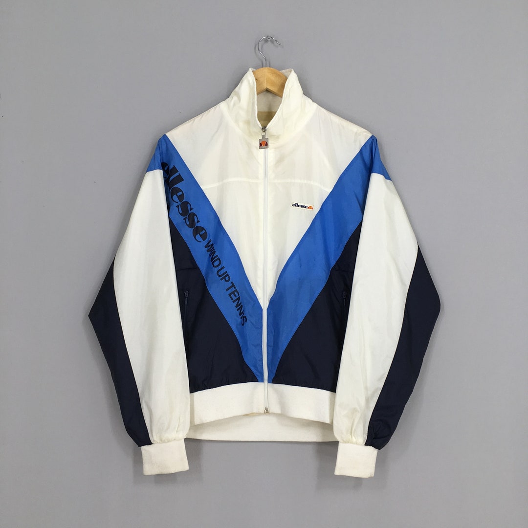Vintage Ellesse Windbreaker Medium Unisex 90's Ellesse Colorblock ...