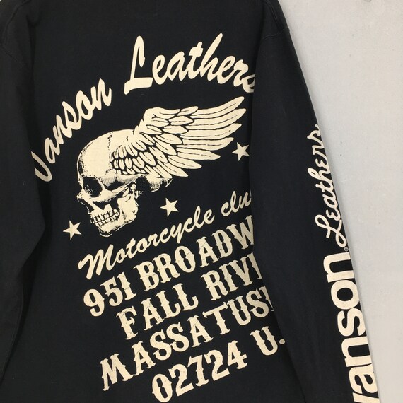 Vintage Vanson Cotton Motorcycle Club Vanson Leather … - Gem