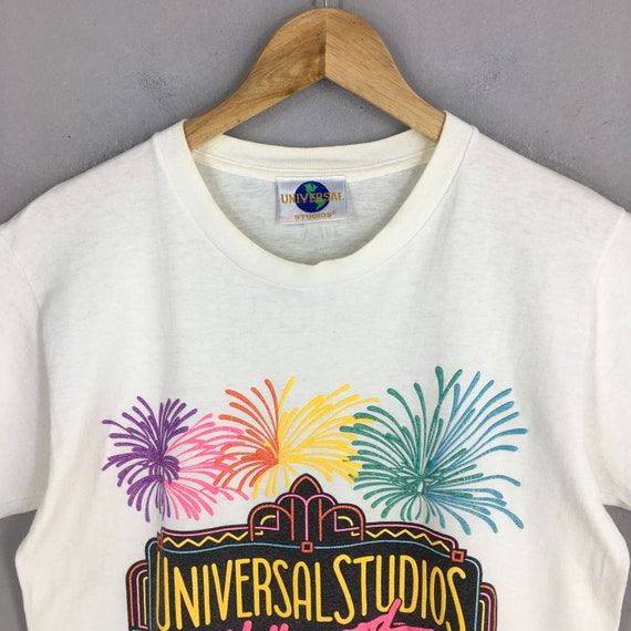 Vintage Universal Studios Hollywood Usa White T shirt… - Gem