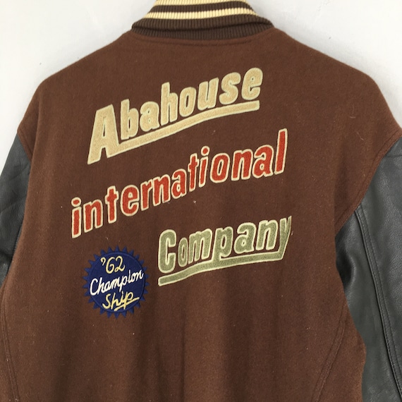 Vintage 80's Abahouse Japan Wool Varsity Jacket Large Vintage 80's Abahouse Japan Wool Varsity Jacket Large