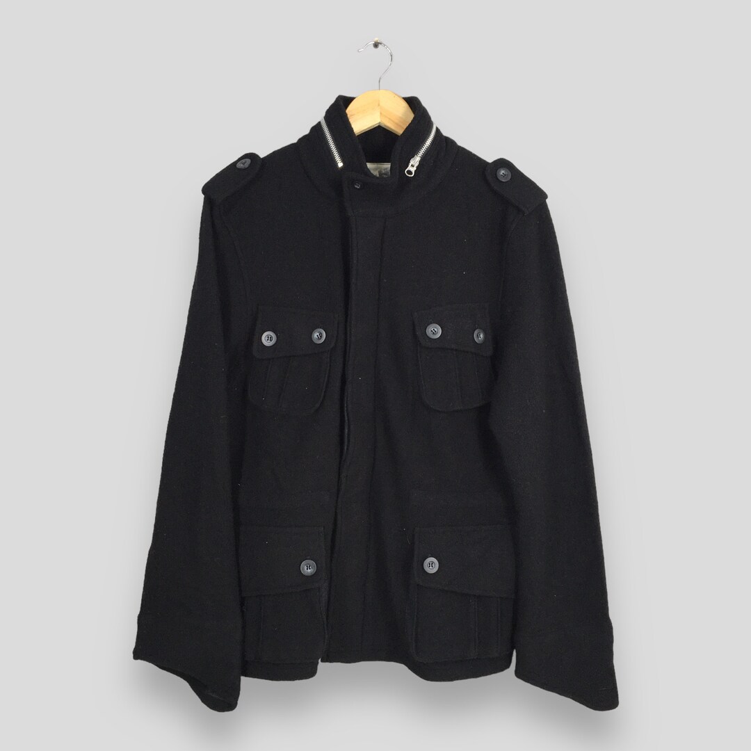 PPFM Japanese Designer Mil Spec Wool Field Jacket Medium PPFM Vintage ...