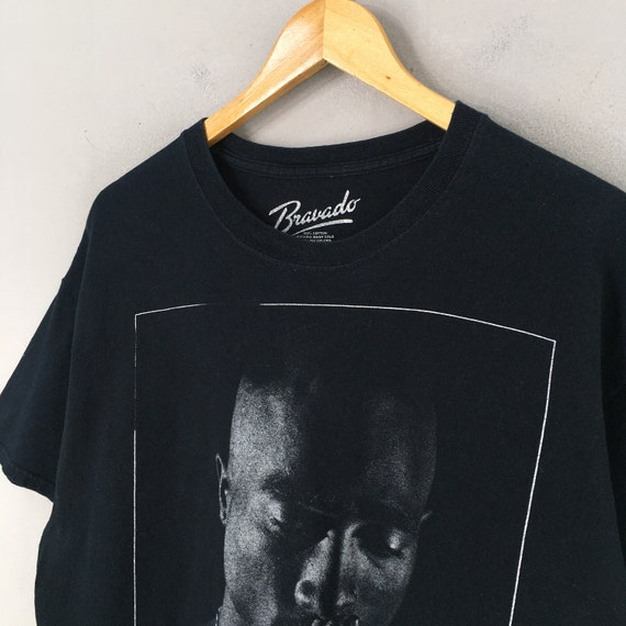Vintage Y2K Tupac Shakur Rapper Makaveli Black T shir… - Gem