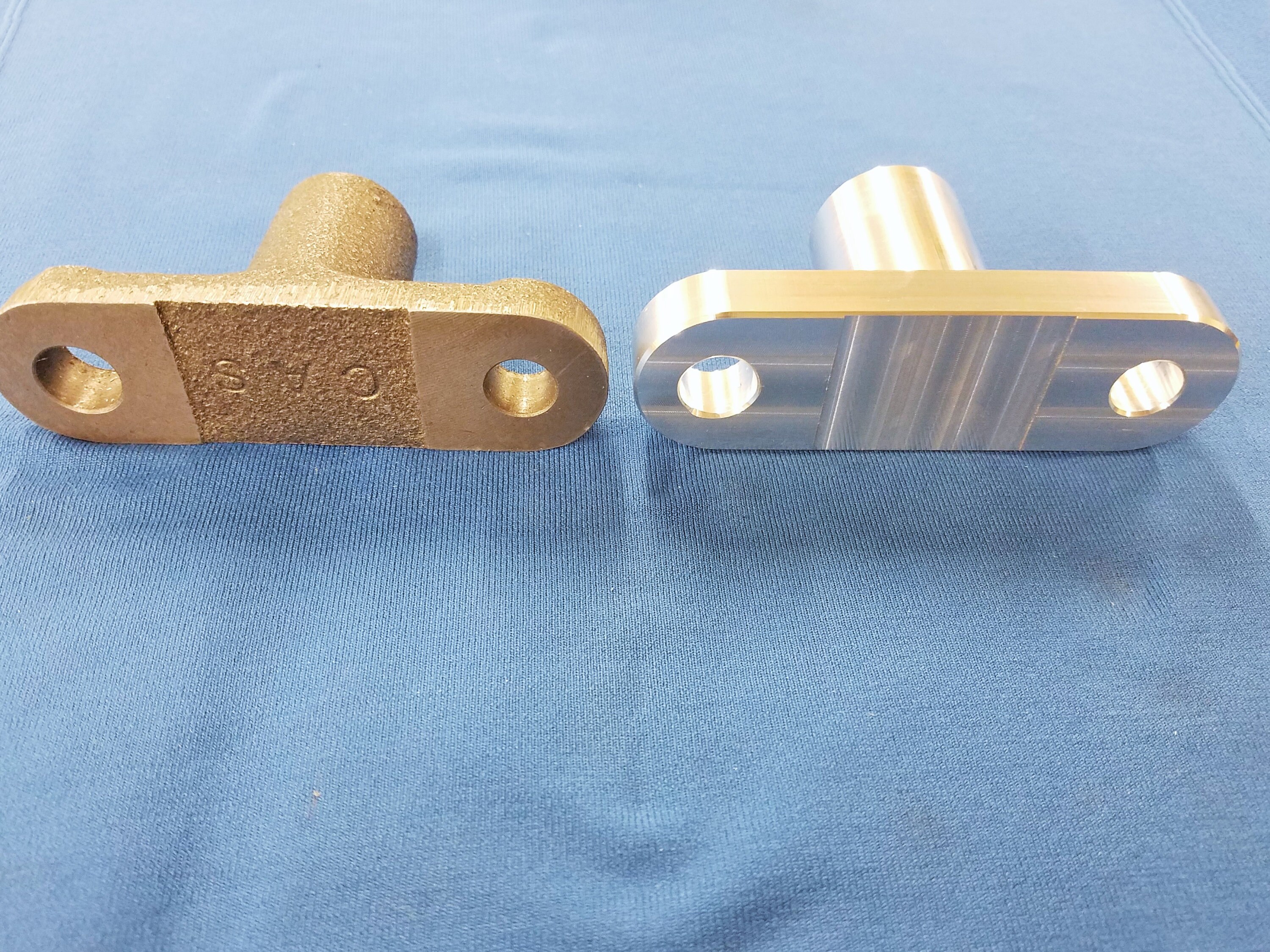 1969 Ford 351w Alternator Adaptor Head Bracket 10a336- Fits 69 Mustang ...