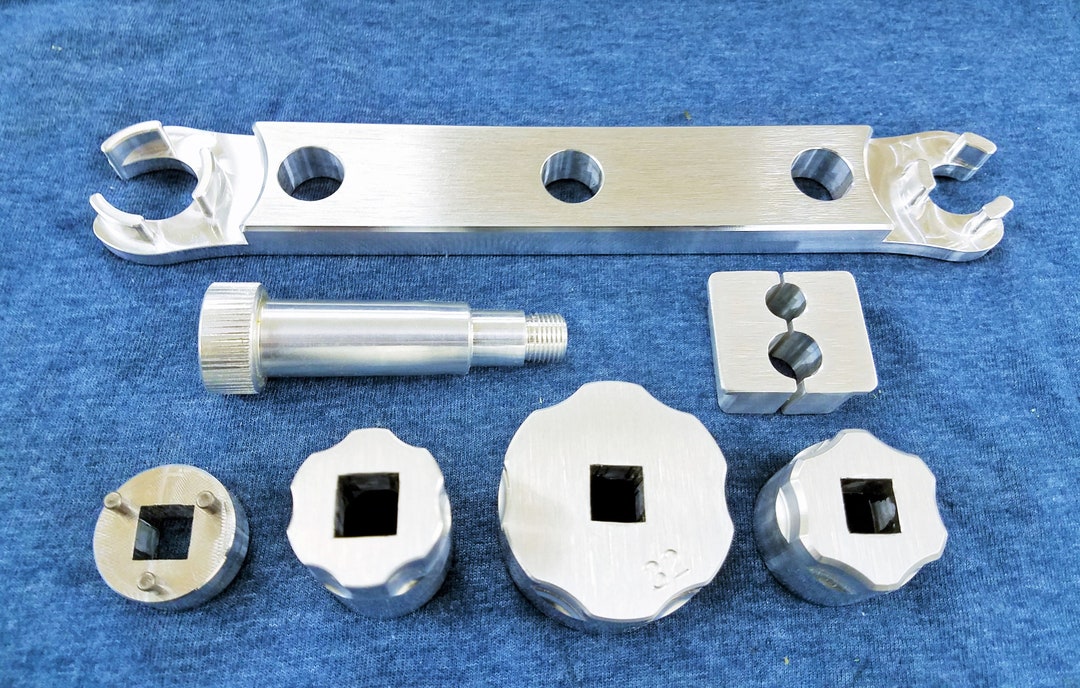 DVO Fork Tools- Lower Cap Removal Wrench, 22 18 32 Sockets. Tool Used ...