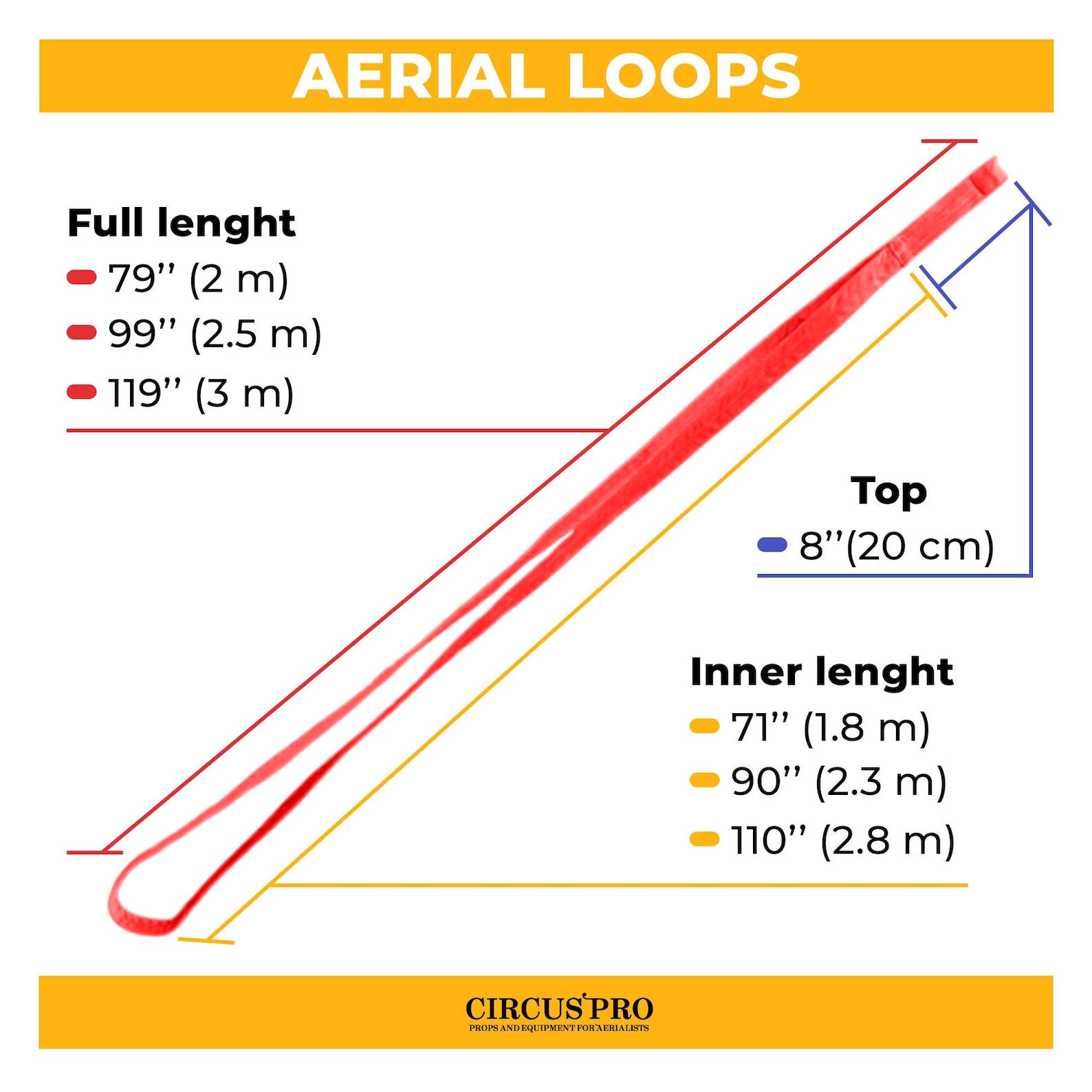 Aerial Straps Loops for Circus Training, Aerial Loops Equipment for ...
