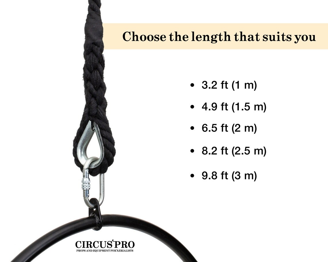 Rope for Rigging Aerial Props Cotton Sling for Aerial Lyra - Etsy