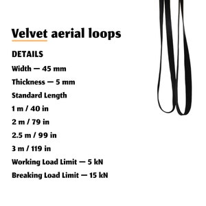 Women's Performer Aerial Loop in Black White and Red - Etsy