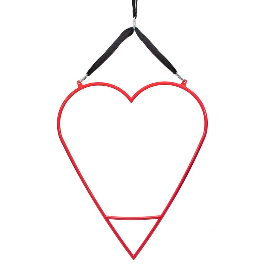 Full Set Aerial Heart Hoop, Burlesque Dance Props, Aerial Acrobatic ...