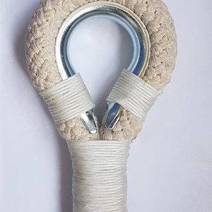 White Aerial Rope 36mm Cotton, Gymnastics and Acrobatics Ceiling ...