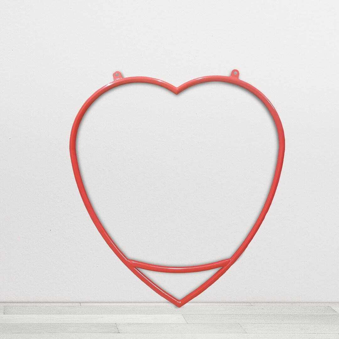 Heart Shaped Dancing Circus Ring, Aerial Lyra Hoop Heart Shape ...