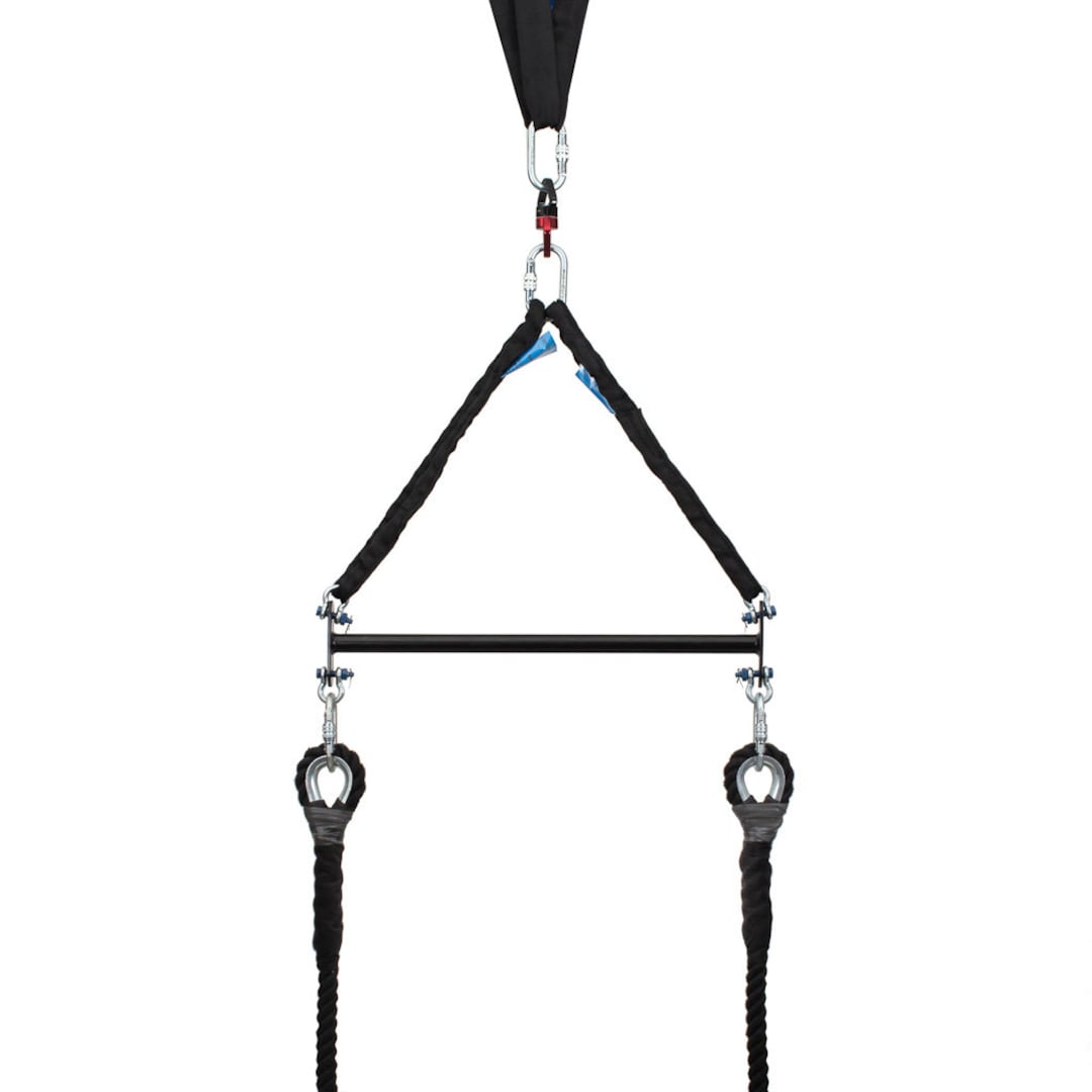 Aerial Trapeze Full Set, Circus Equipment Set Including Black Aerial ...