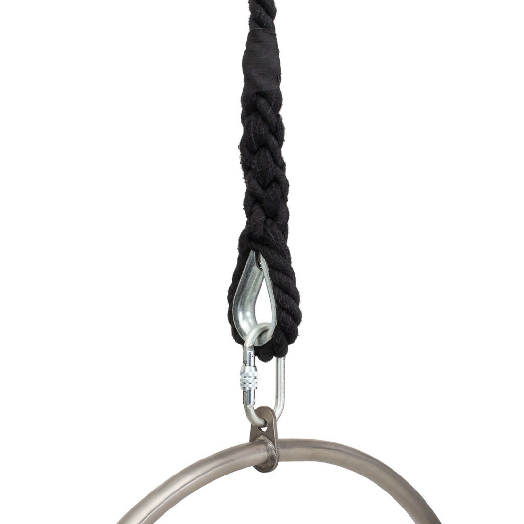 Aerial Acrobatics Rope for Circus Training, Black Braided Rope for ...