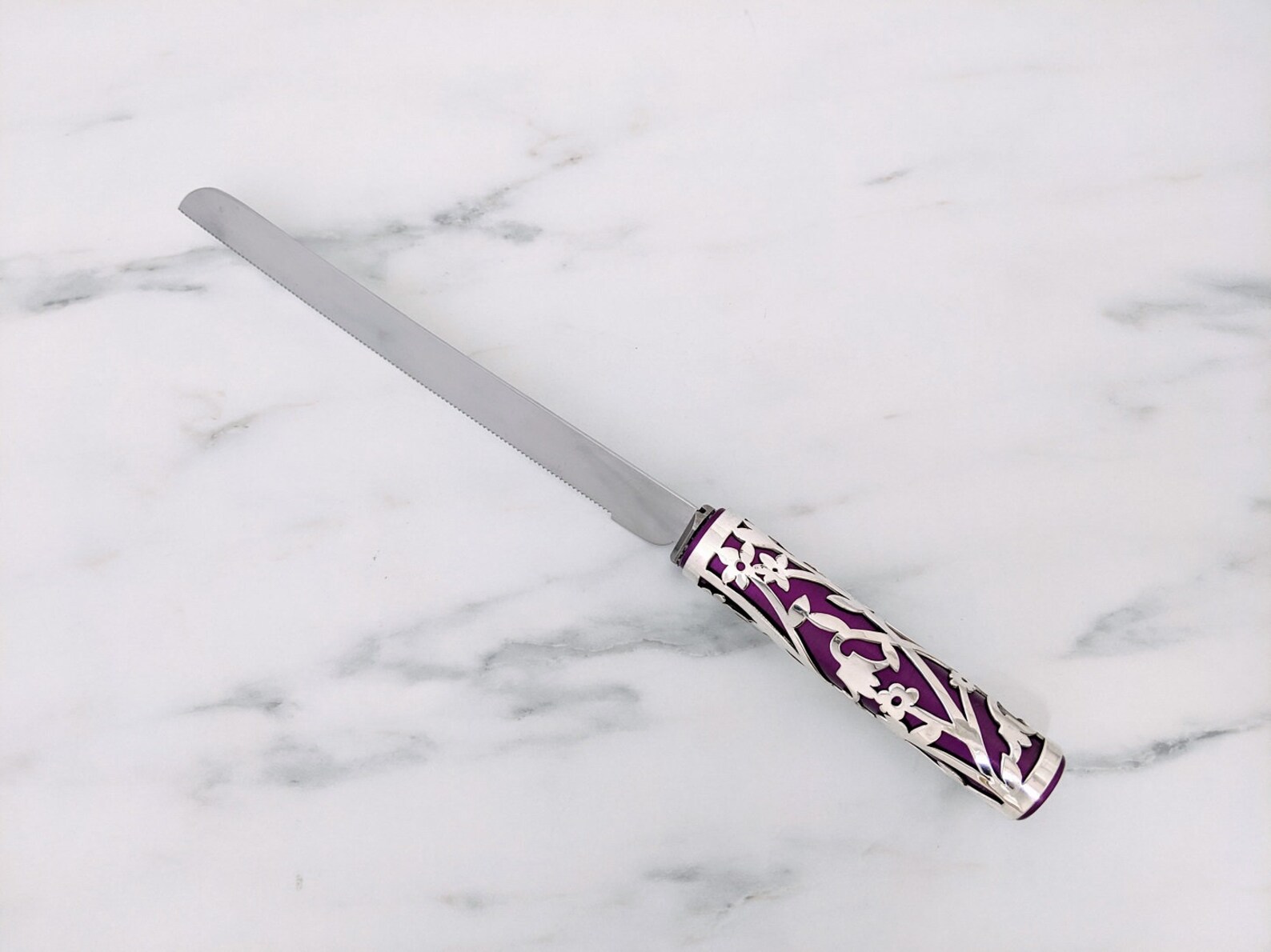 Challa Knife Silver Knife Jewish Gift Wedding Knife Cake - Etsy
