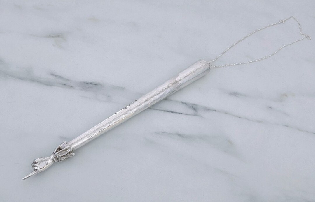 Torah Pointer, Israeli Gifts, Silver Judaica, Made in Israel, Jewish ...