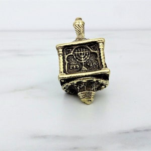 Dreidel, Spinning Top, Hanukkah Gift, Hanukkah Dreidel, Vintage Judaica ...