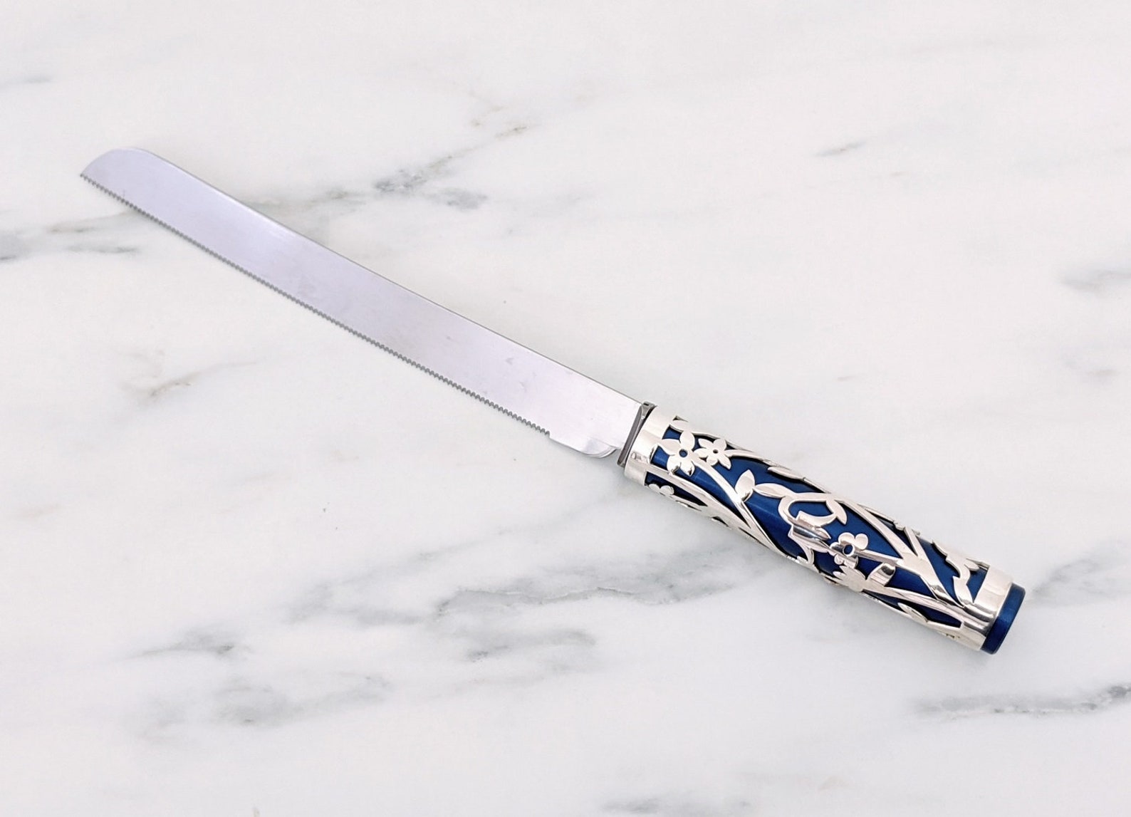 Challa Knife, Silver Knife, Jewish Gift, Wedding Knife, Cake Knife ...