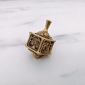 Dreidel, Spinning Top, Hanukkah Gift, Hanukkah Dreidel, Vintage Judaica ...