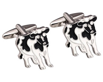 Cow Cufflinks | Etsy