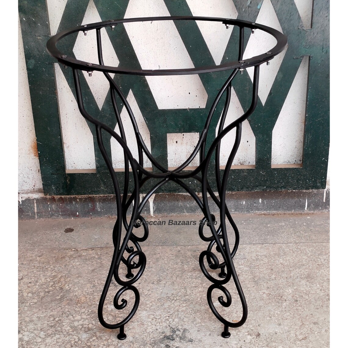 Handcrafted Moroccan Mosaic Table: Outdoor Patio Decor - Etsy