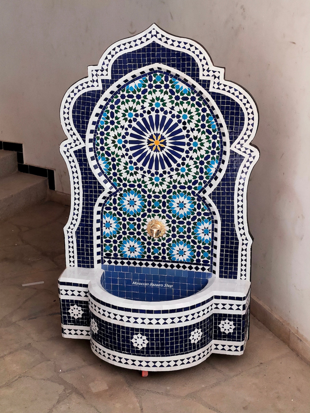 Water Fountain, Moroccan Fountain, Indoor Fountain, Outdoor Fountain ...
