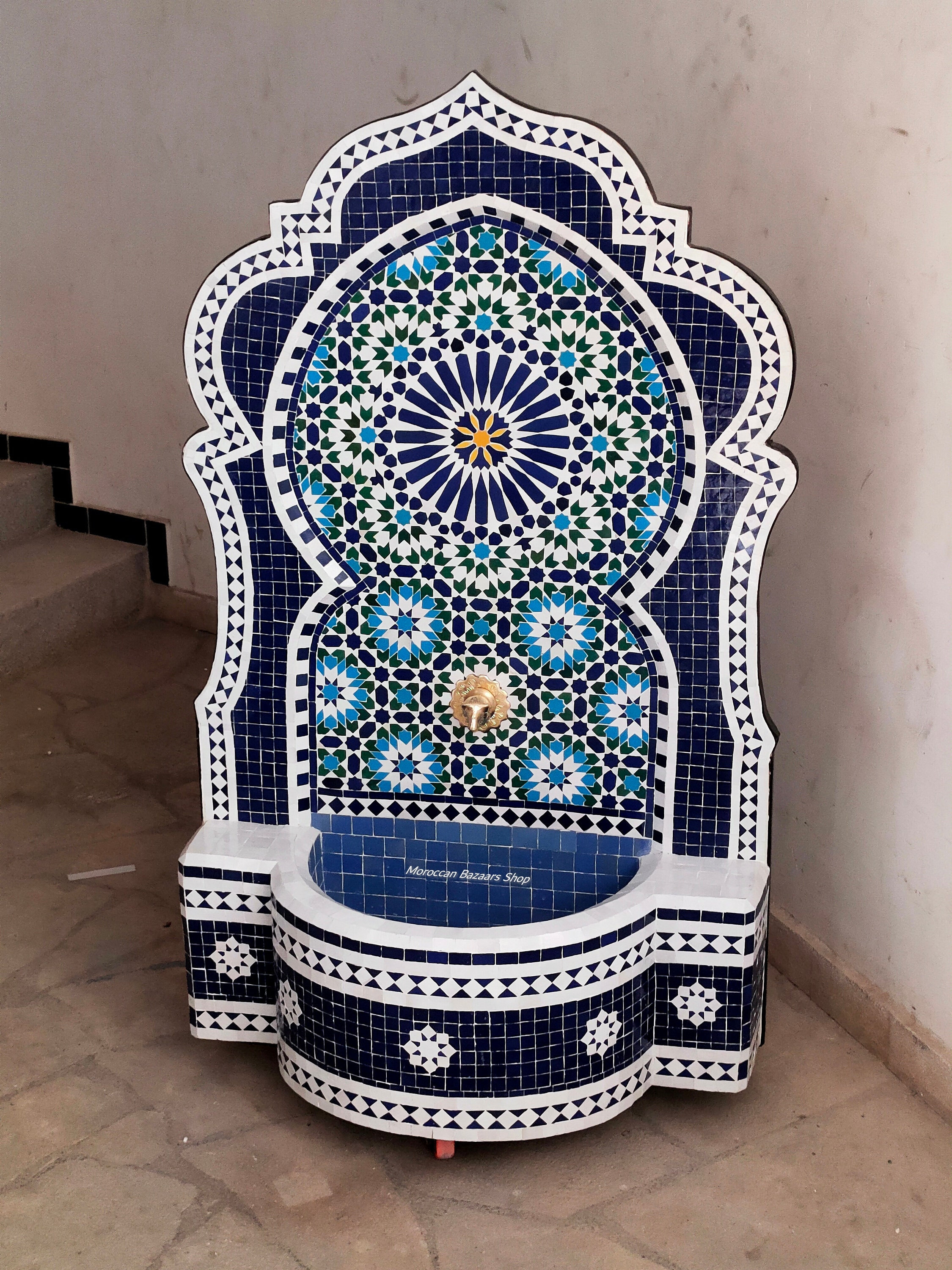 Water Fountain, Moroccan Fountain, Indoor Fountain, Outdoor Fountain ...