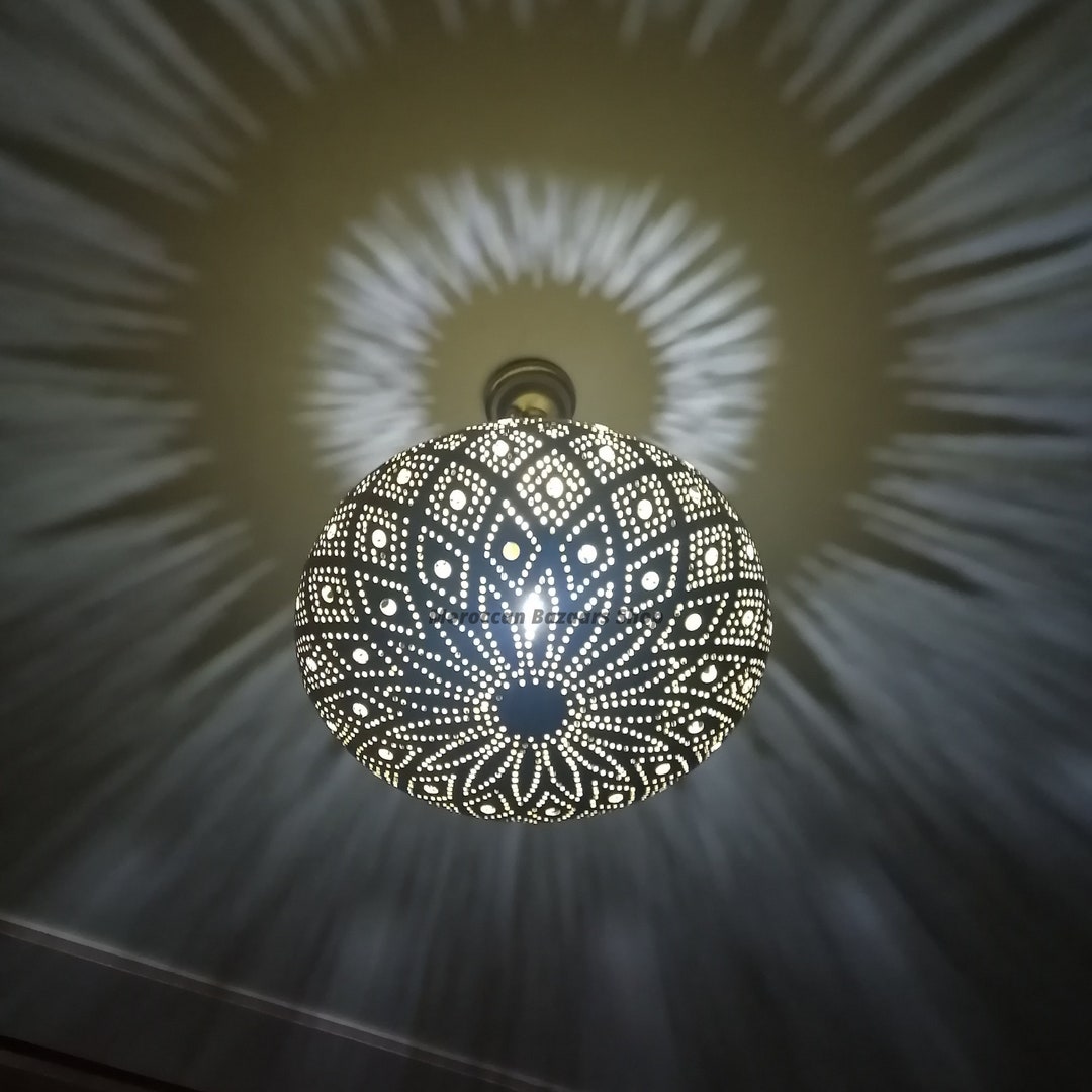 Moroccan Light Fixture, Moroccan Pendant Light, Moroccan Lampshade ...