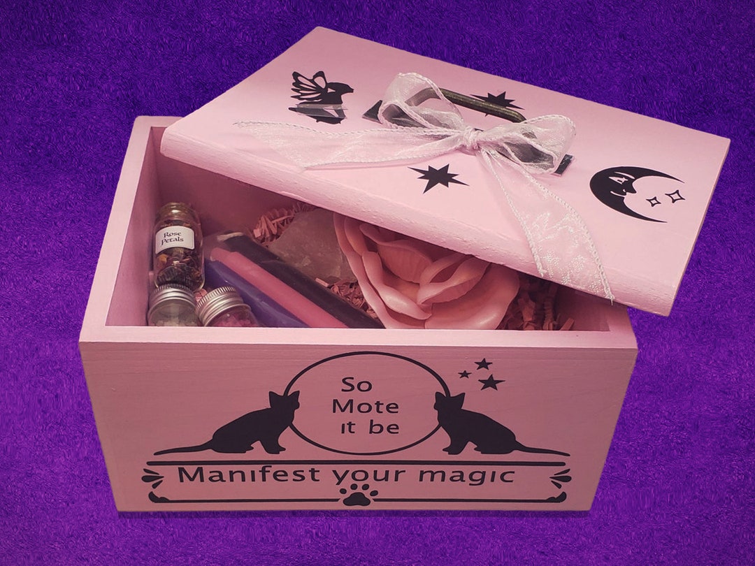 Pastel Goth Manifest Your Magick Box - Etsy