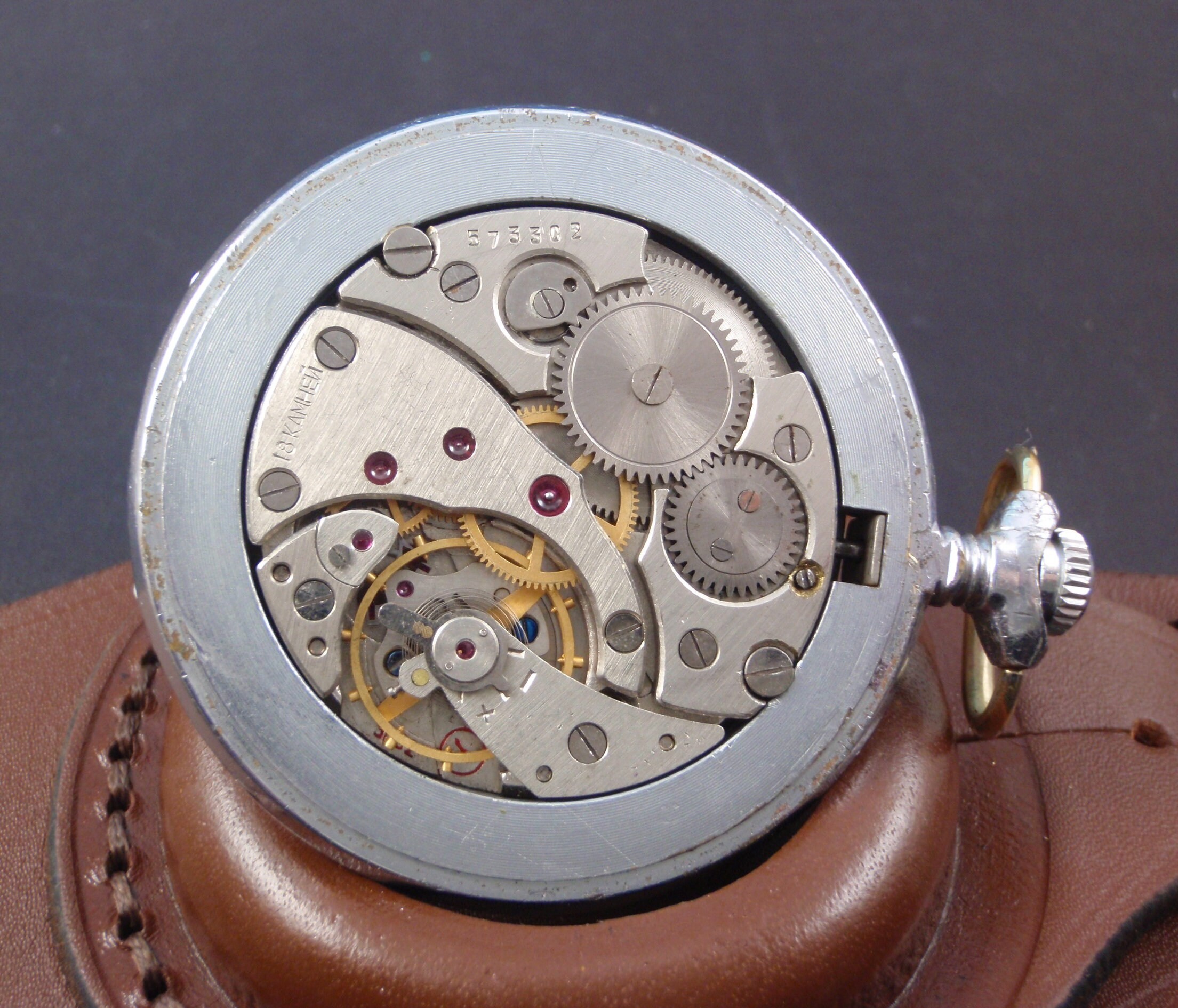 Molniya Vintage USSR Pocket Watch Stalin Mechanical - Etsy