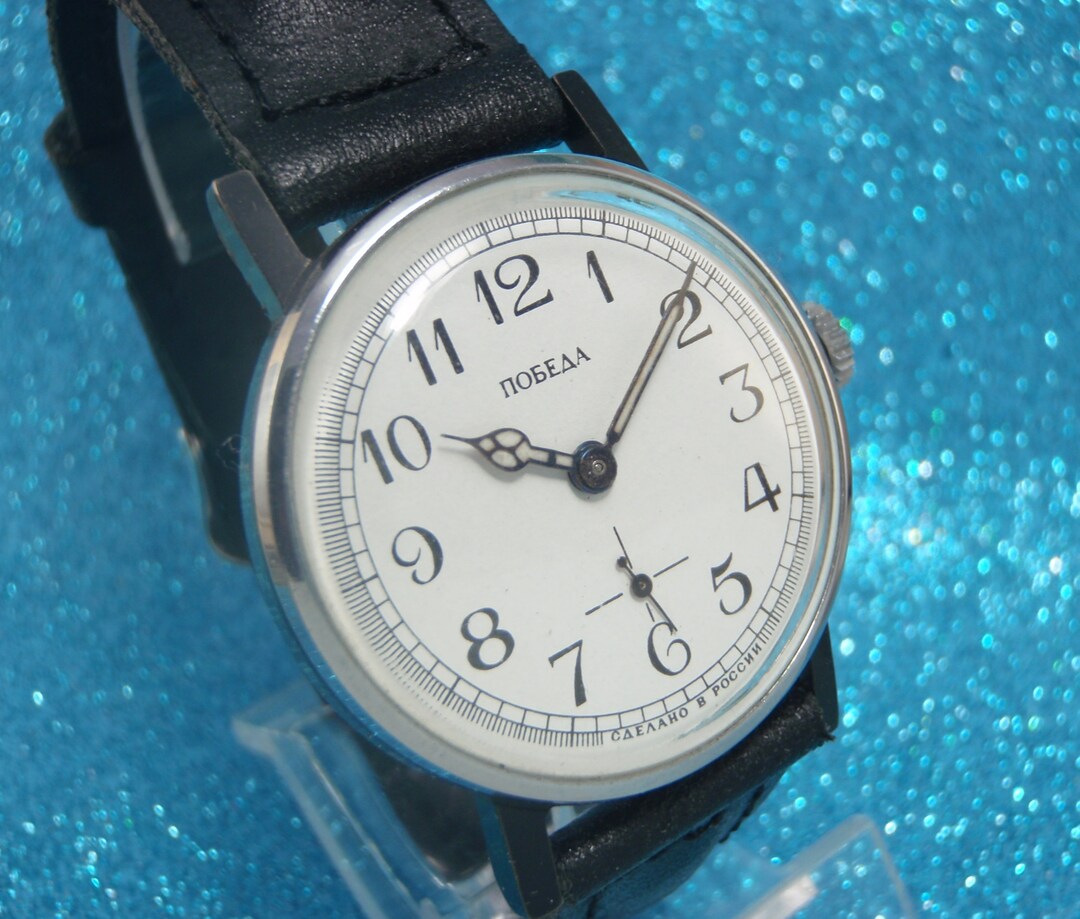 POBEDA ZIM USSR Vintage Mechanical Watch, 15 Jewels - Etsy