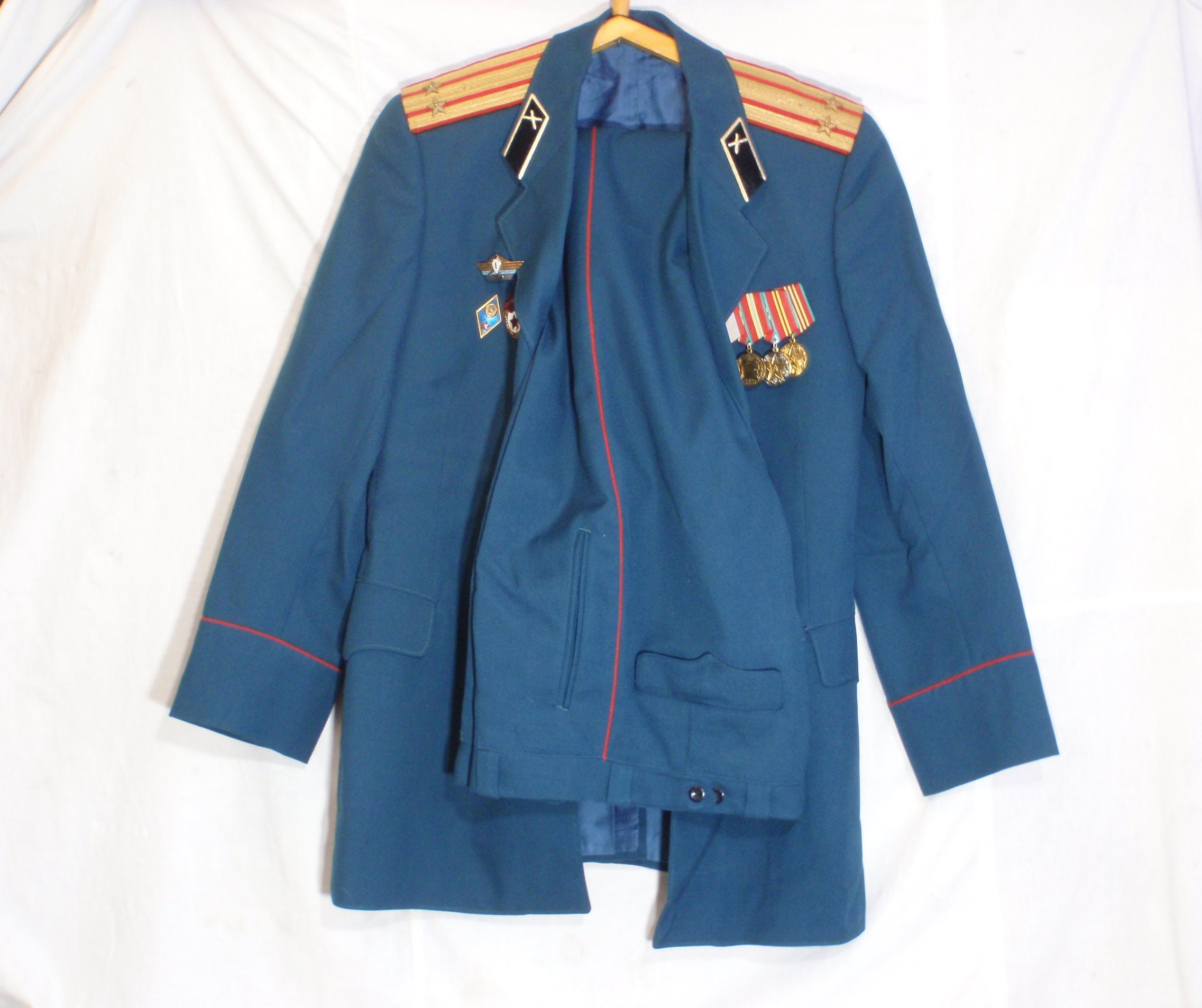 Original USSR Military Officer Dress Uniform Ceremonial | Etsy