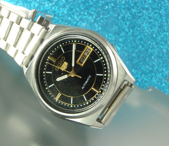 SEIKO Japan Vintage Automatic Mechanical Watch Stainless Steel - Etsy