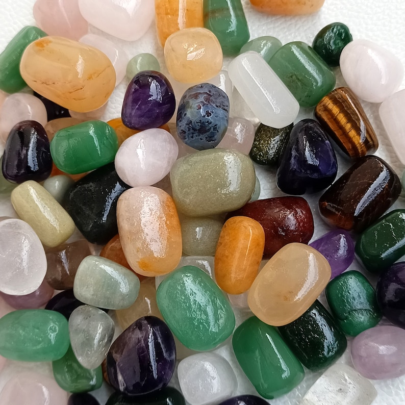 Tumbled Crystals, Assorted Tumble Stones Bulk, Wholesale TUMBLE ...