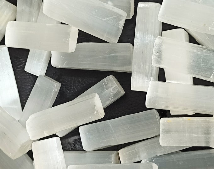 Selenite Shards, Selenite Sticks, Selenite Slab, Selenite Stone ...