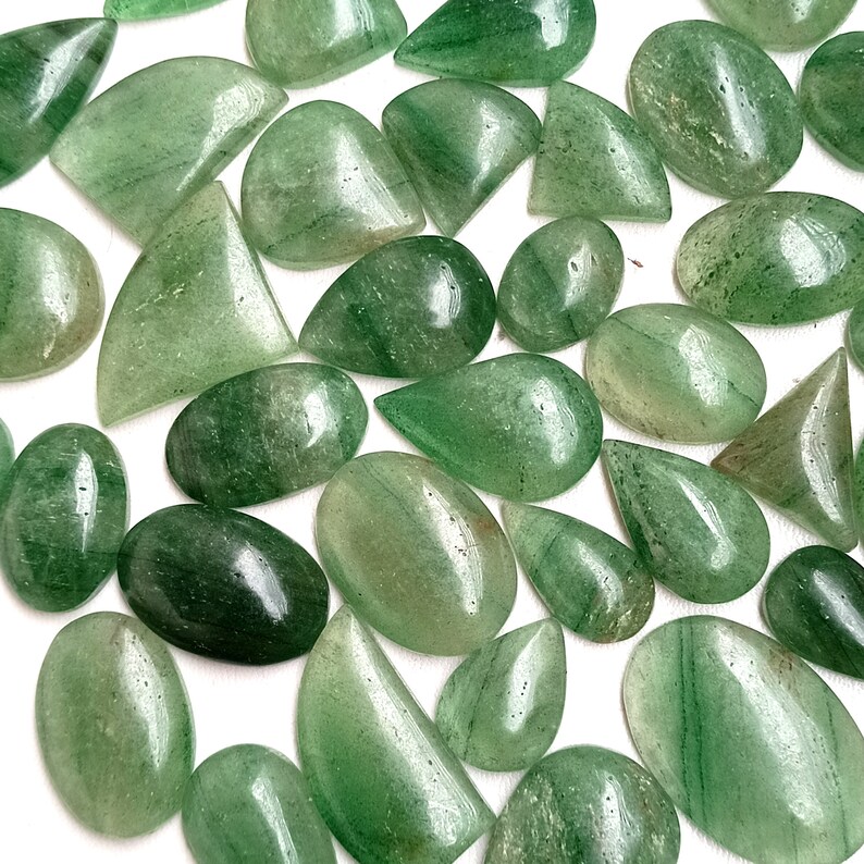 Green Aventurine Cabochon, Natural Aventurine Stone, Wholesale Lot ...