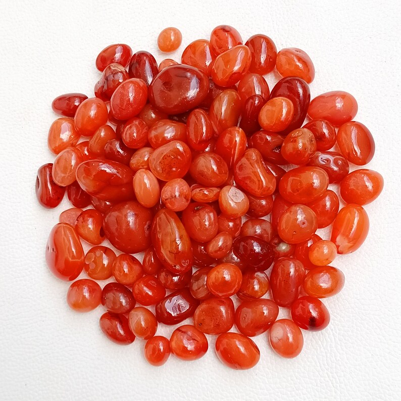 Carnelian Crystal- Carnelian Tumble Stone, Natural Carnelian Tumbled ...