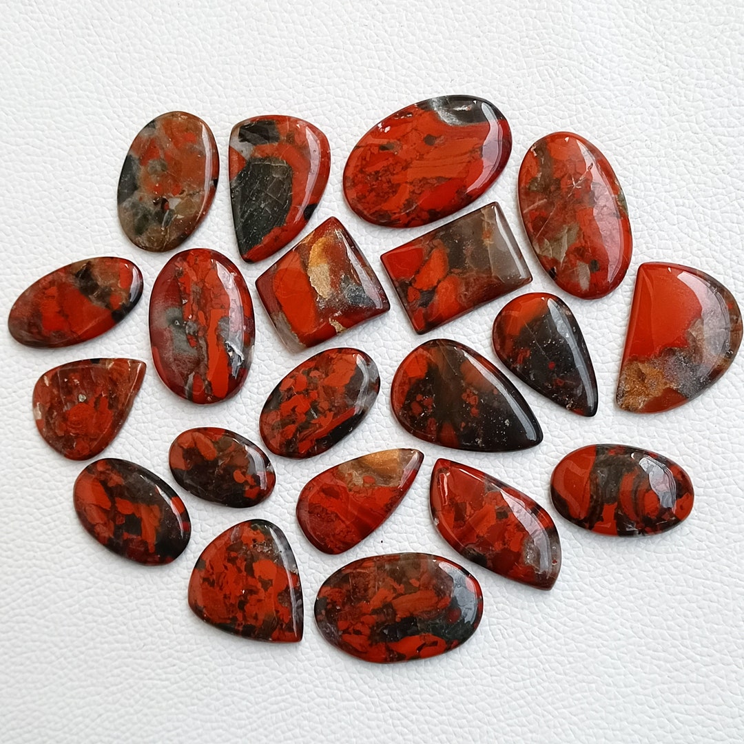 African Bloodstone, Wholesale Lot African Bloodstone, Natural ...