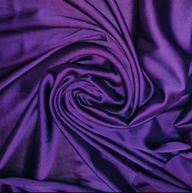 42 Colors Silk Satin Fabric, Luxury Silk Satin Fabric by the Yard ...
