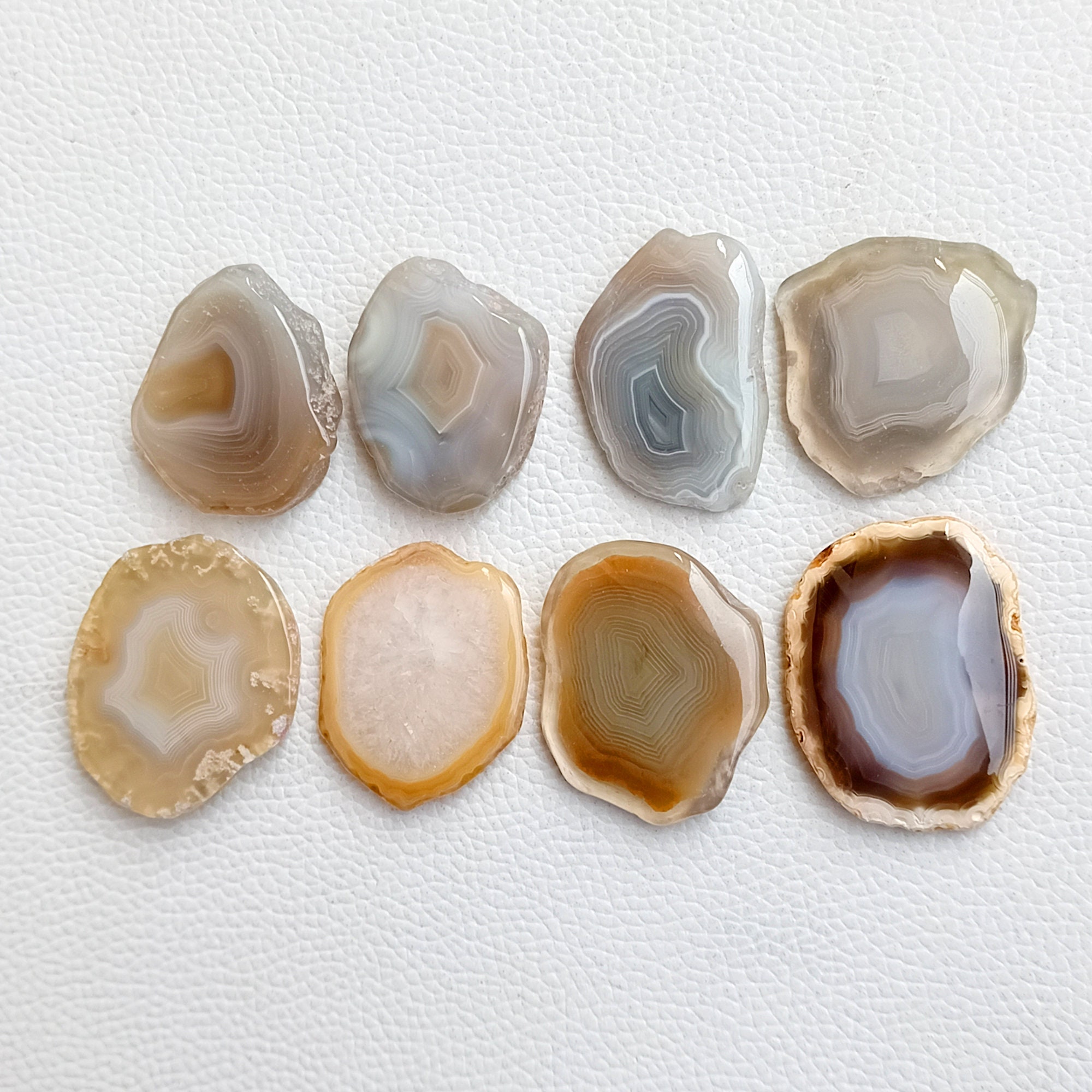 Agate Slice Stone, Natural Agate Slice Gemstone, Bulk Brown Agate Slice ...