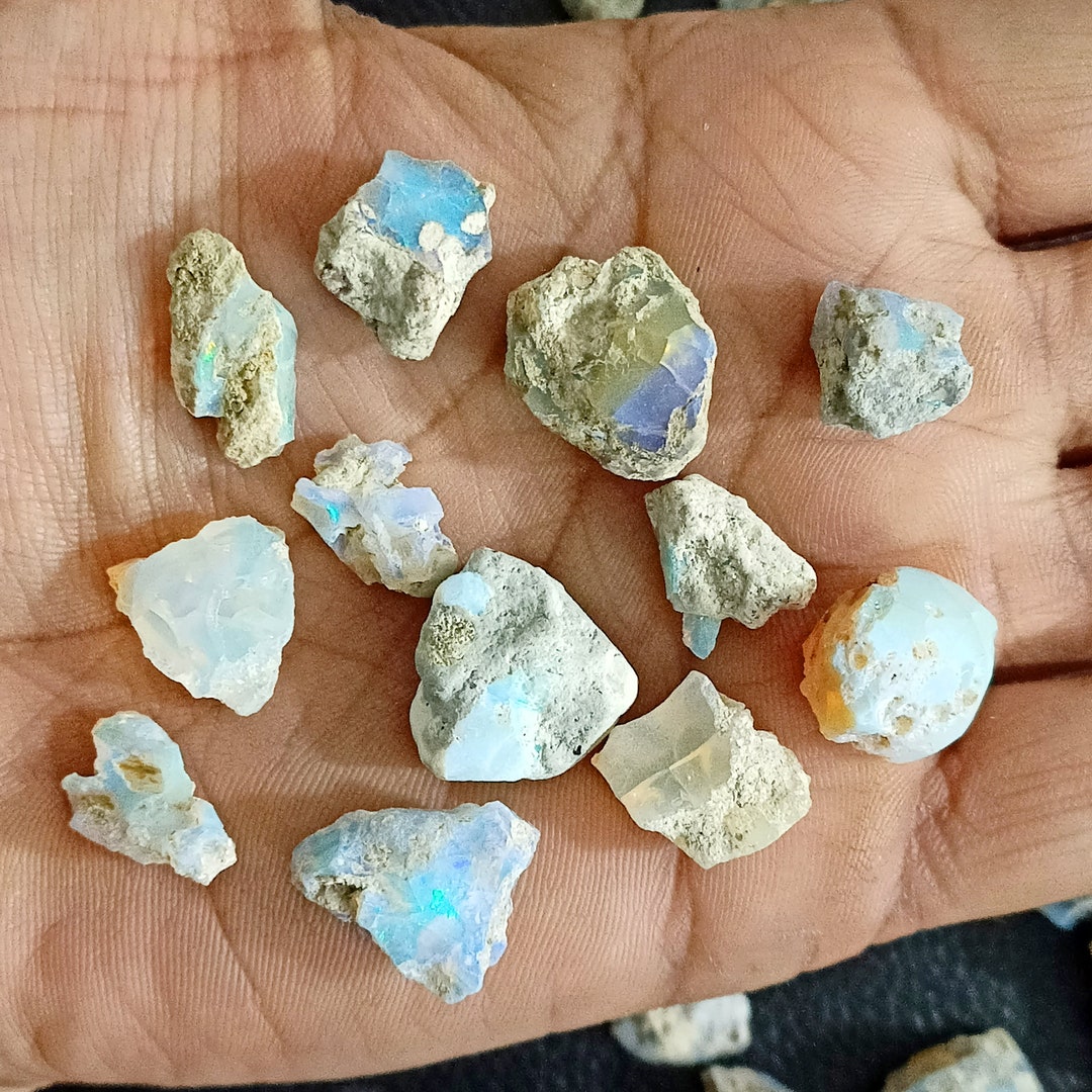 Opal Raw Crystals, Bulk Raw Opal, Rough Opal Gemstone, A Grade ...