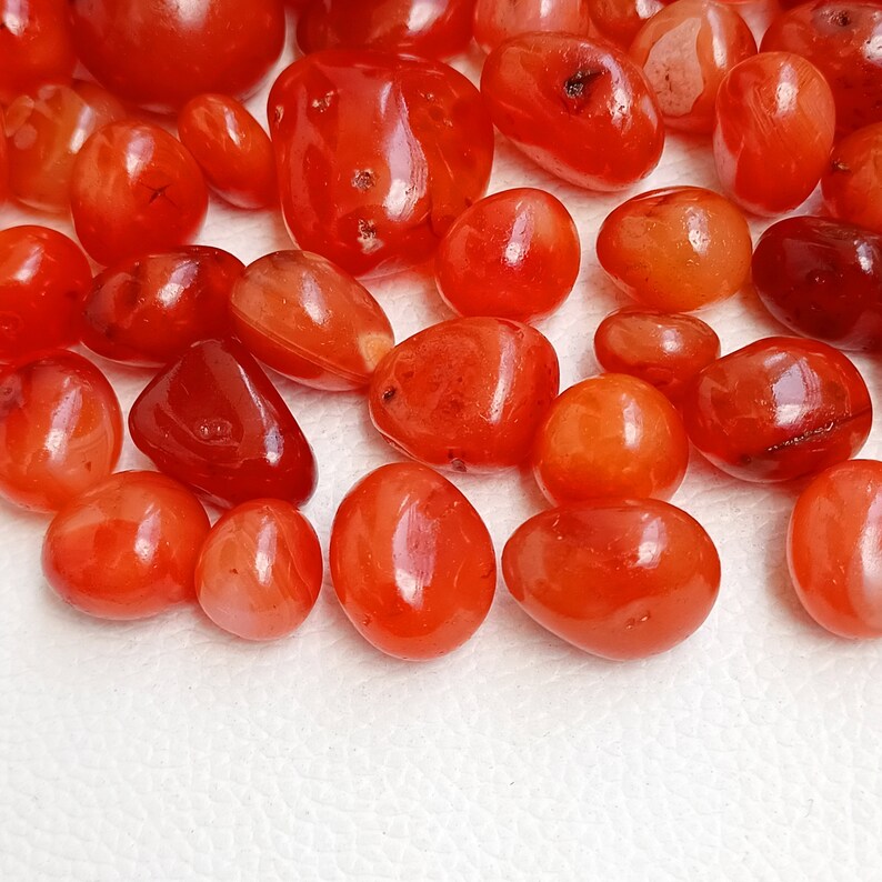 Carnelian Crystal- Carnelian Tumble Stone, Natural Carnelian Tumbled ...