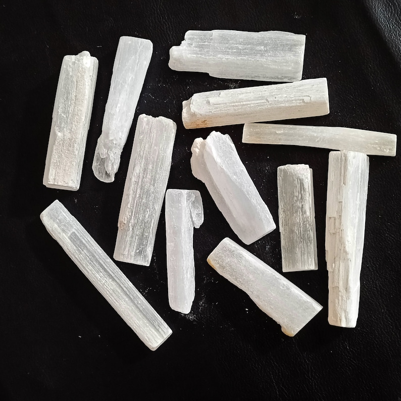 Selenite Shards, Natural Selenite Sticks, Selenite Stone Shards ...