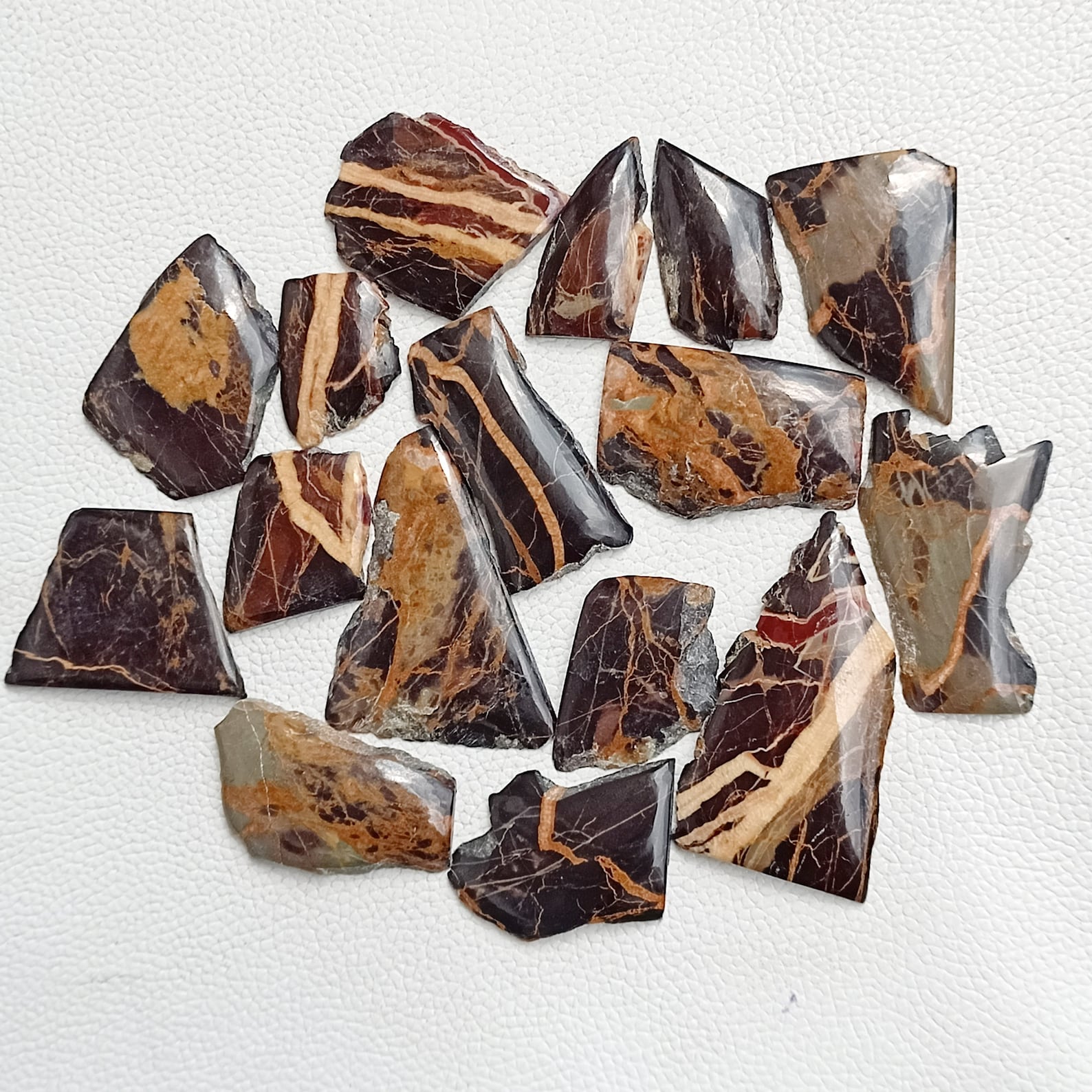 Coconut Jasper Slice, Natural Coconut Jasper Slab, Jasper Slice Stone ...