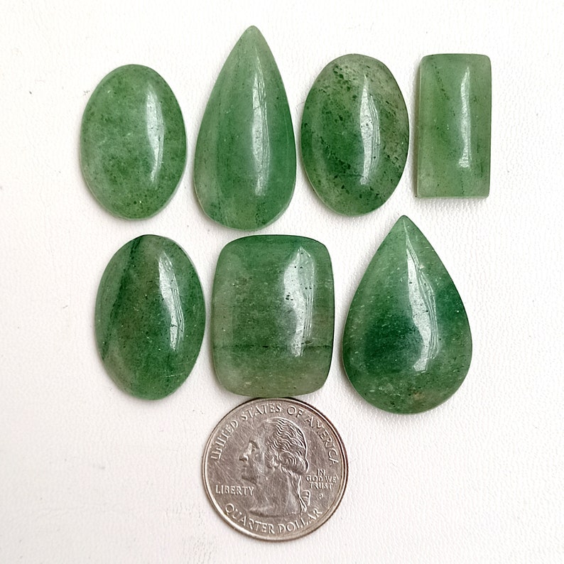 Green Aventurine Cabochon, Natural Aventurine Stone, Wholesale Lot ...