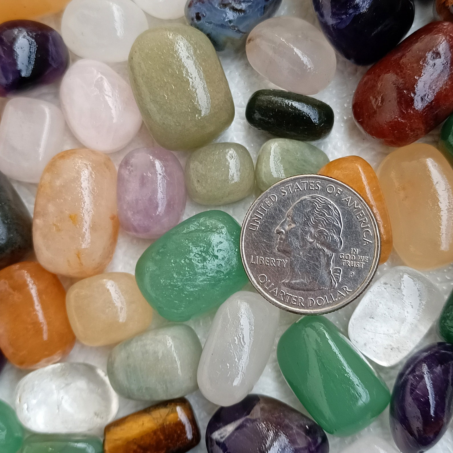 Tumbled Crystals, Assorted Tumble Stones Bulk, Wholesale TUMBLE ...