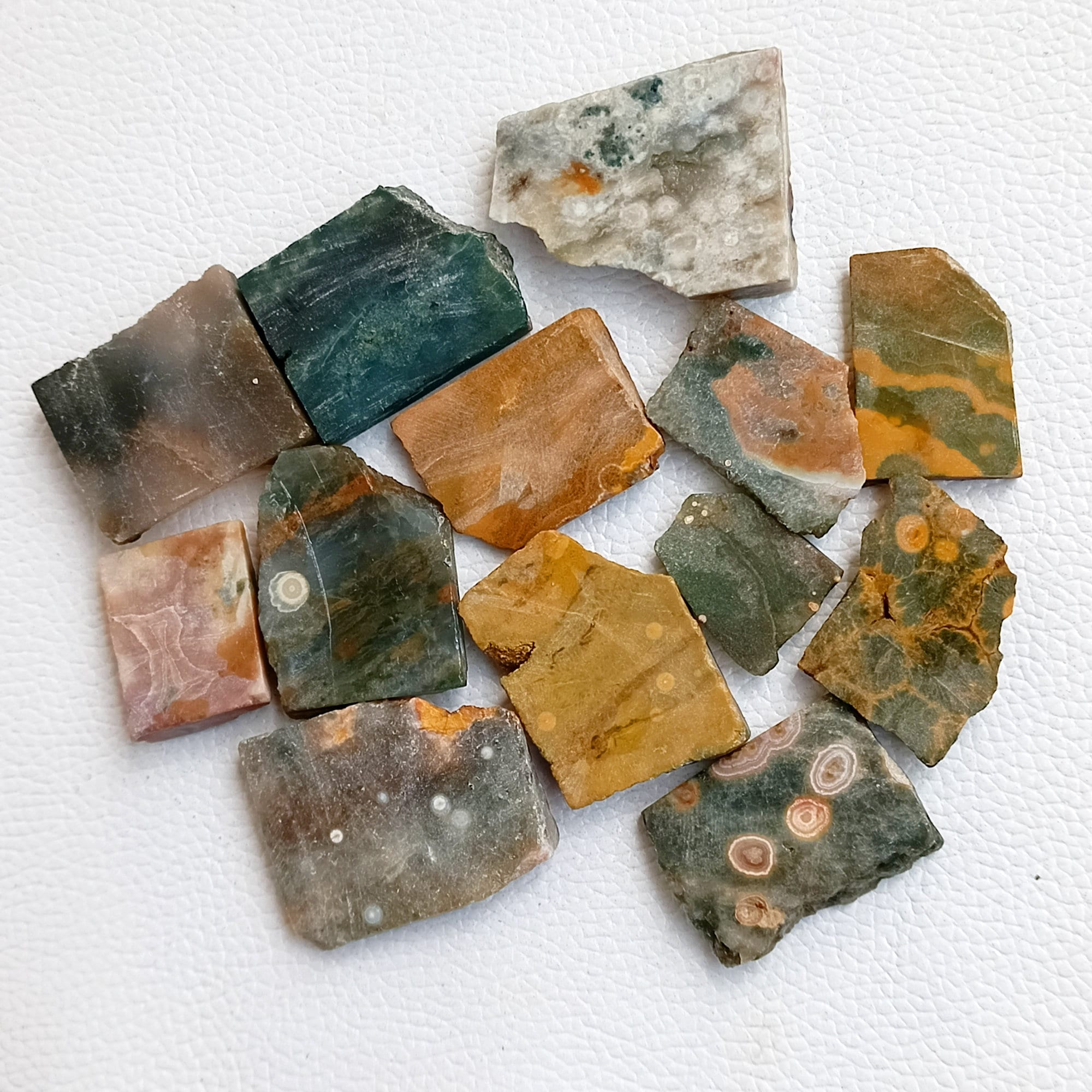 Ocean Jasper Slice Ocean Jasper Slab Ocean Jasper Flat - Etsy