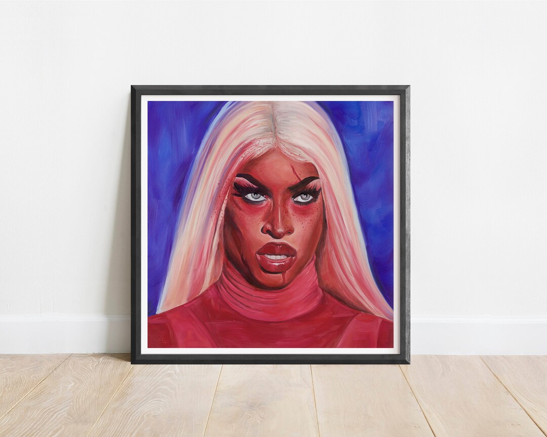 Tayce Art Print Rupaul's Drag Race UK Memory Lip Sync - Etsy