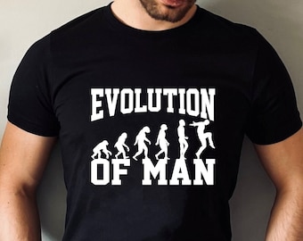 Darts Shirt Fun Evolution of Man Style Tee, Minimalist Sport or Hobby ...