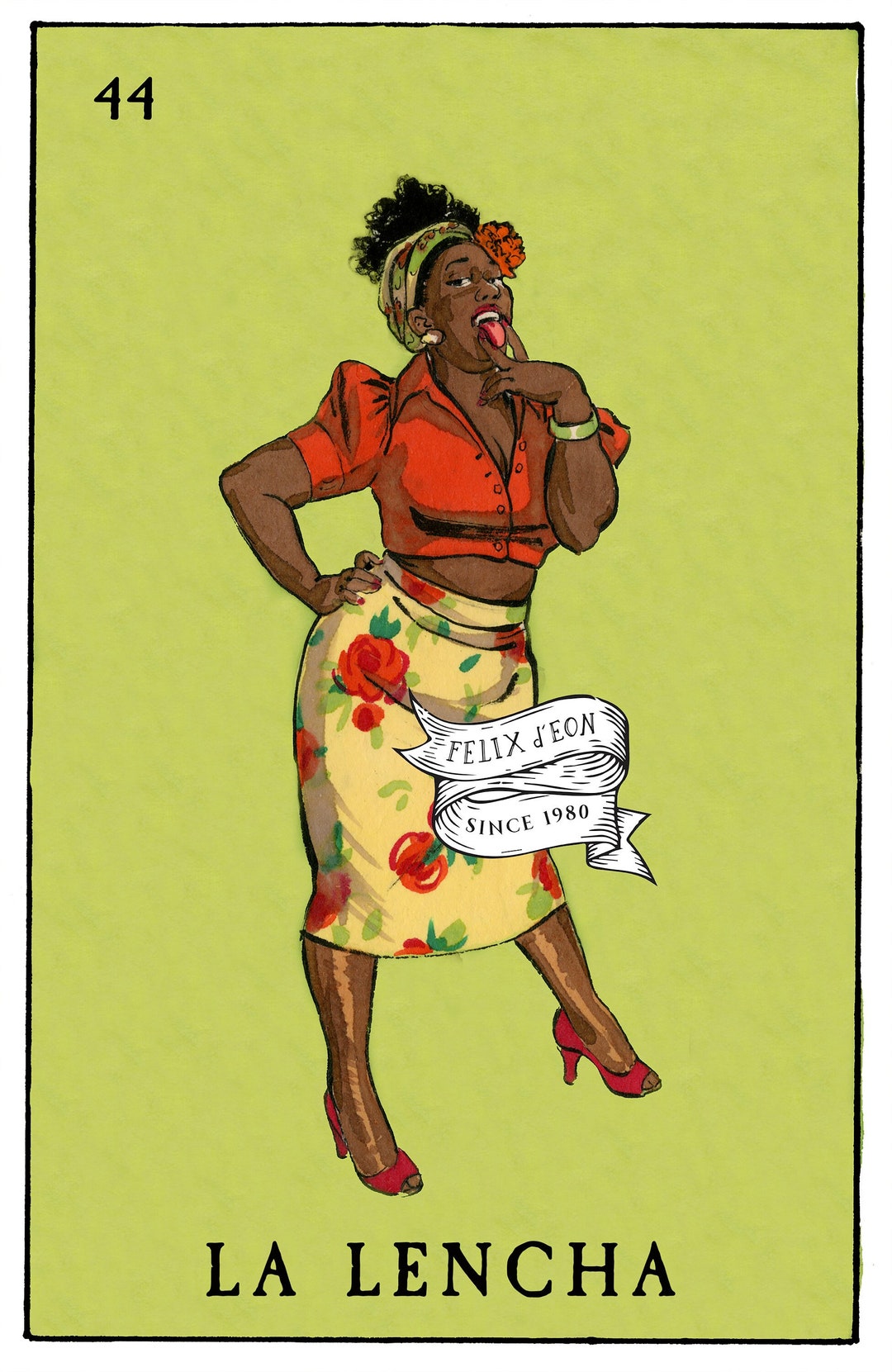 44 LA LENCHA. Gay Artist, Queer, LGBT, Felix D'eon. - Etsy