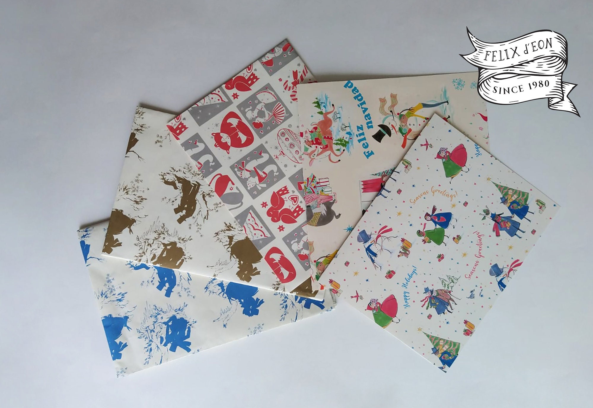 Pack of 5 Christmas Gift Wrap. LGBTQ Pride Queer Latinx - Etsy