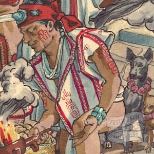 Xochihua Wedding - Mexica (aztec) Marriage, Wedding Ceremony, Love Bond ...